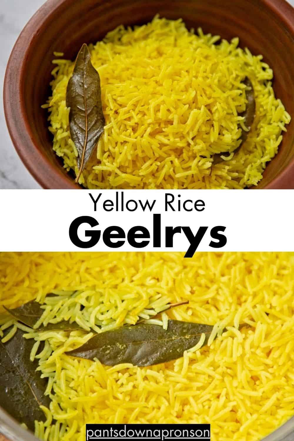 Geelrys (Yellow Rice) - PantsDownApronsOn