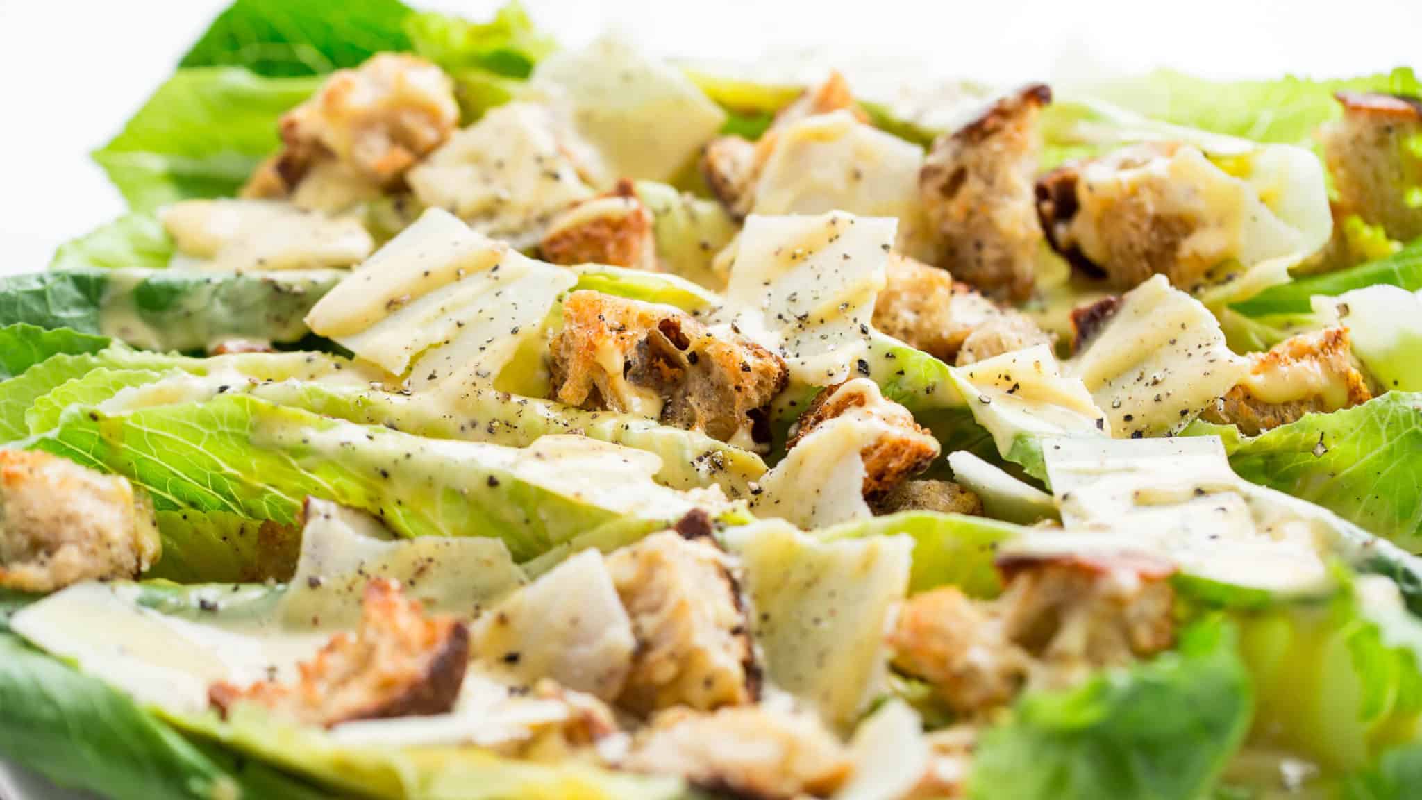 Authentic Caesar Salad Recipe Pantsdownapronson