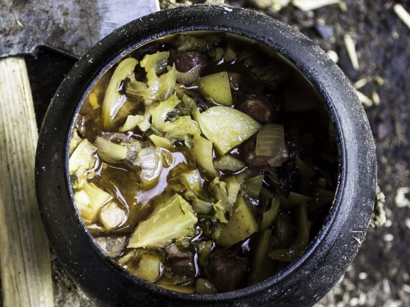 Crockpot Medieval Viking Stew - PantsDownApronsOn