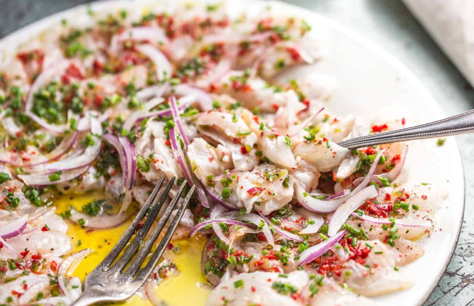 Ultra Fresh And Easy Sea Bass Crudo | Better Than Ceviche Or Sashimi