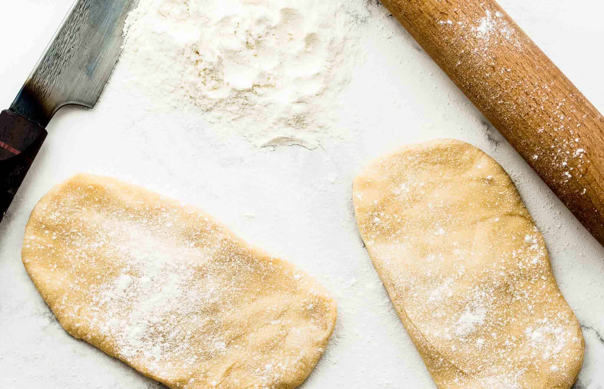 Easy 2 Ingredient Homemade Pasta Recipe | No Pasta Machine Needed