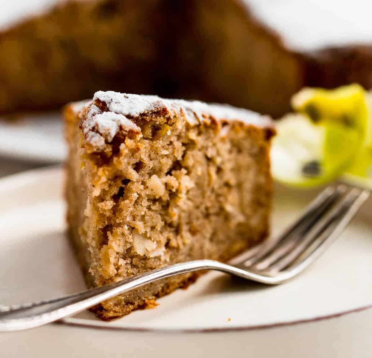 Easy Spiced Apple Cake Recipe - PantsDownApronsOn